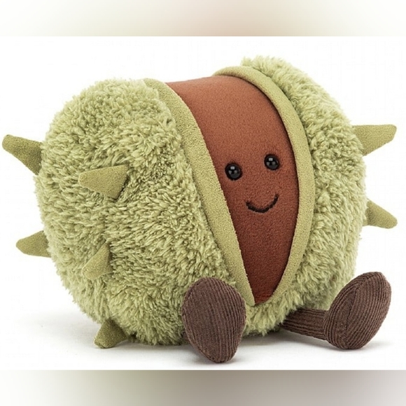 Jellycat | Toys | Jellycat Amuseable Conker Chestnut 4x4 Soft Plush Nwt ...
